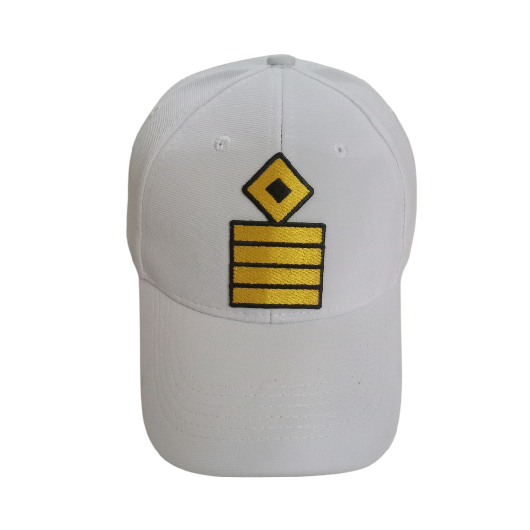 Merchant Navy Rank Insignia Embroidered Patch Adult Unisex Cap - Premi ...